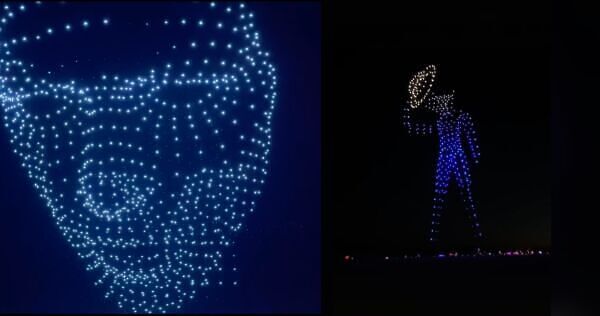 Burning Man Drone Show 2022: The Coolest Art Piece at This Year’s Event