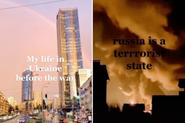 A Woman Is Documenting Life During War in Ukraine on TikTok