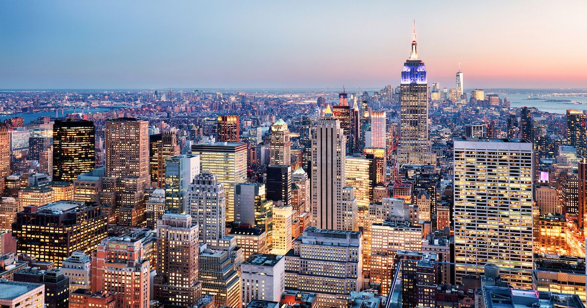 What the NYC Skyline Looks Like From a Helicopter