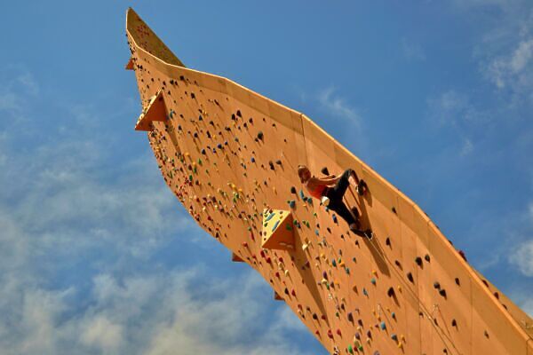 This Freestanding Outdoor Climbing Is the Tallest in the World