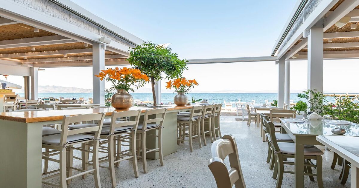 Dining at Barbouni Restaurant on Kos Island in Greece