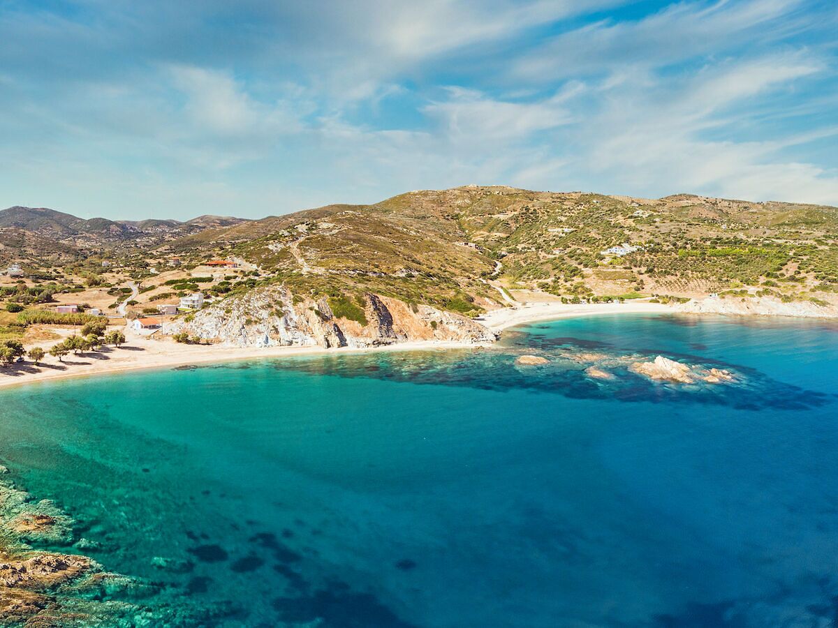 The Luxor Los Pools in Greece Offer the World's Most Picturesque Swim