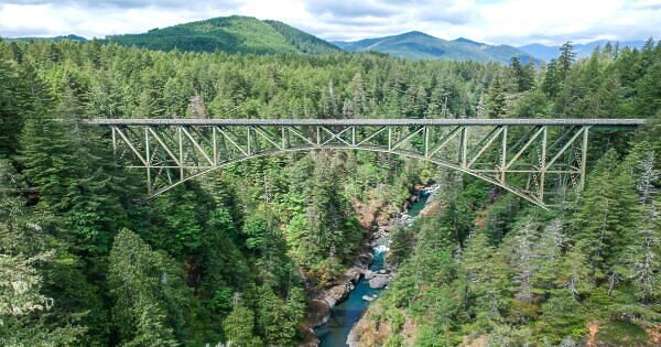 In Washington State, You Can Cross One of America’s Tallest Bridges on Foot