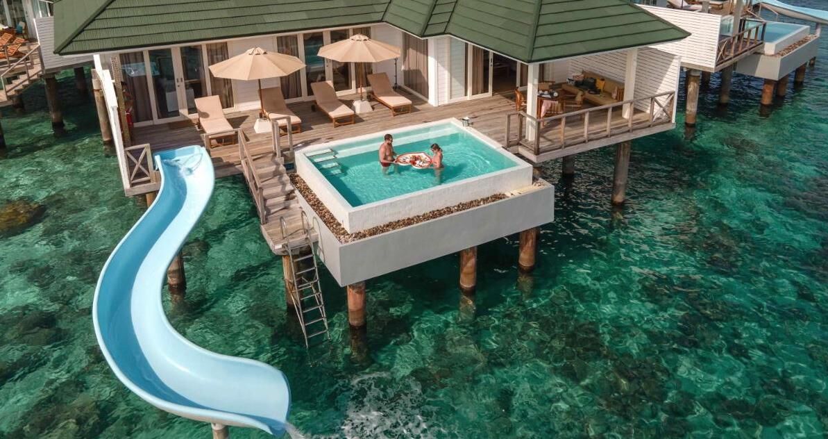 Siyam World Maldives Resort Lets You Slide Right Into The Sea