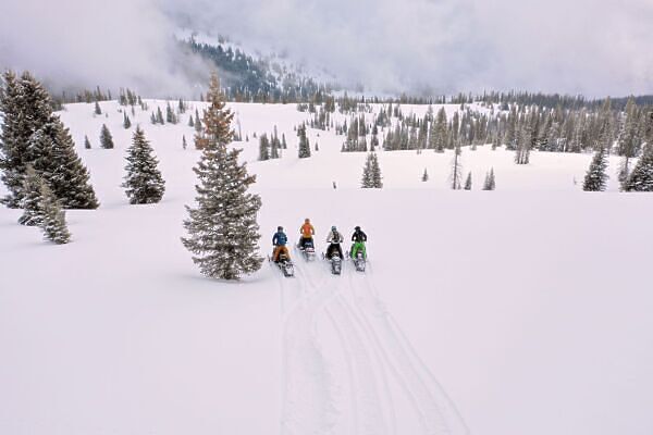 How to Go Snowmobile Riding in Steamboat Springs, Colorado