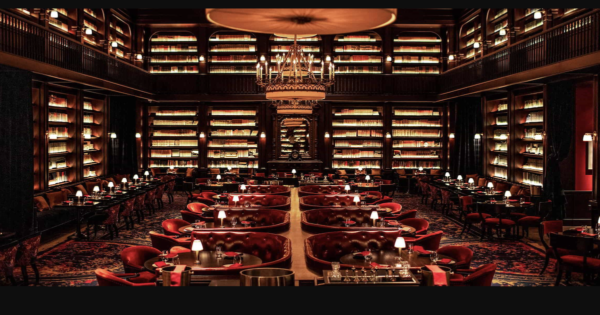 NoMad Library Restaurant Is a Library-Themed Eatery in Sin City