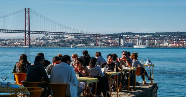 Ponto Final Is Lisbon's Most Picturesque Waterfront Restaurant