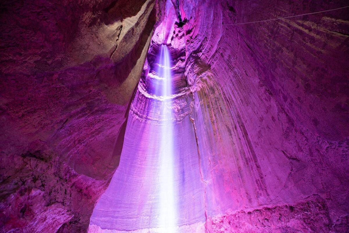 How to Visit Ruby Falls, the World's Largest Underground Waterfall