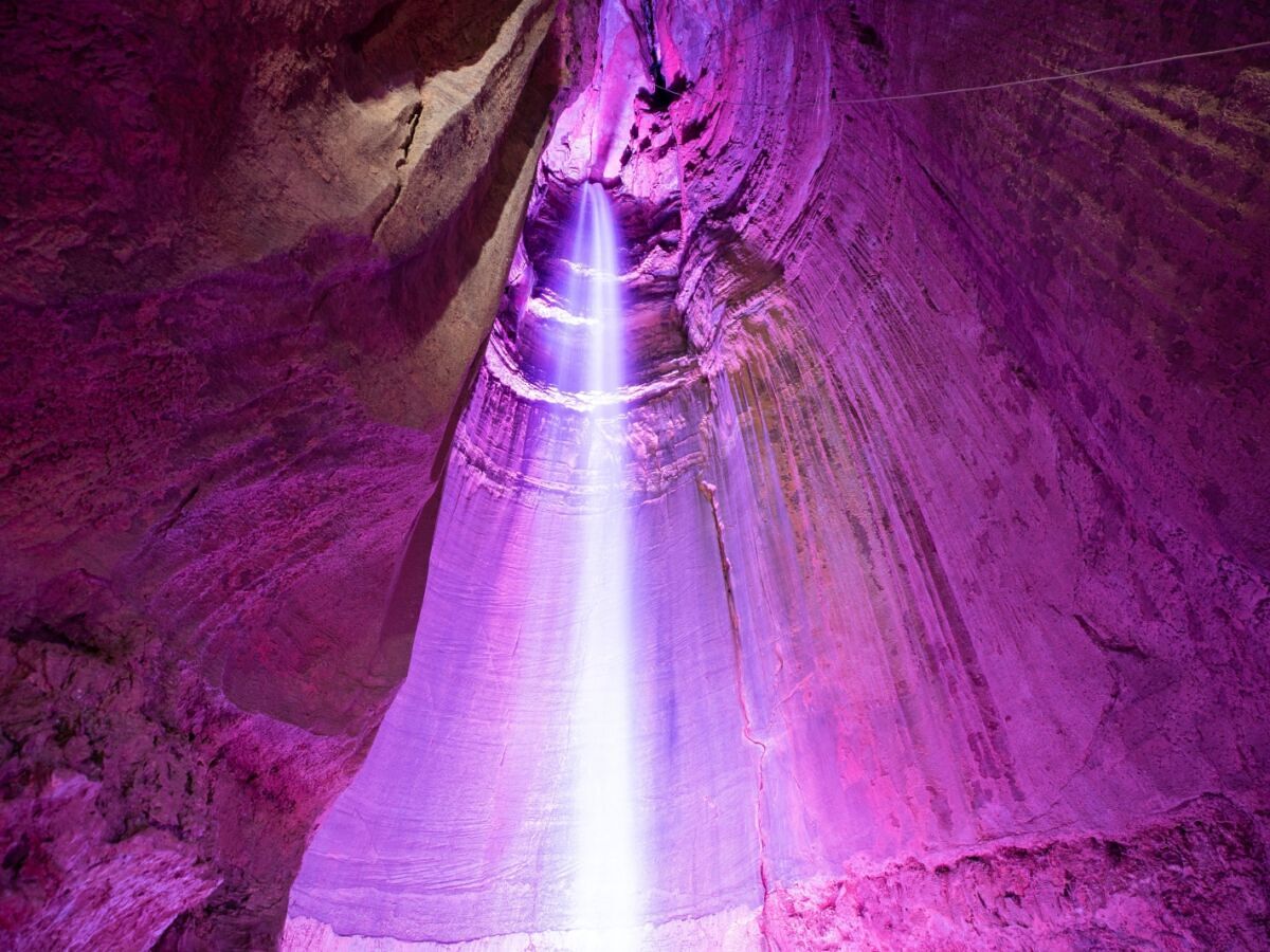 How to Visit Ruby Falls, the World's Largest Underground Waterfall