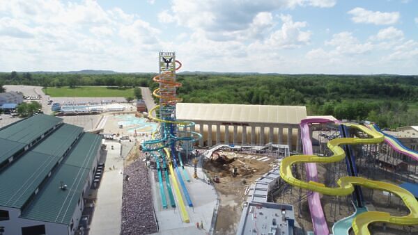 Mt. Olympus Water and Theme Park Debuts America's Tallest Waterslide