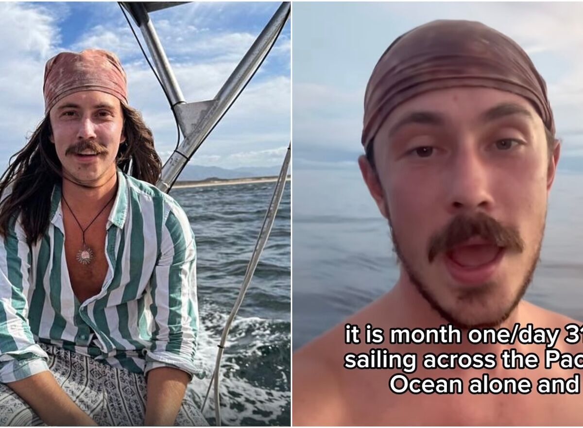 This Traveler Is Circumnavigating the World on a 27-Foot Sail Boat