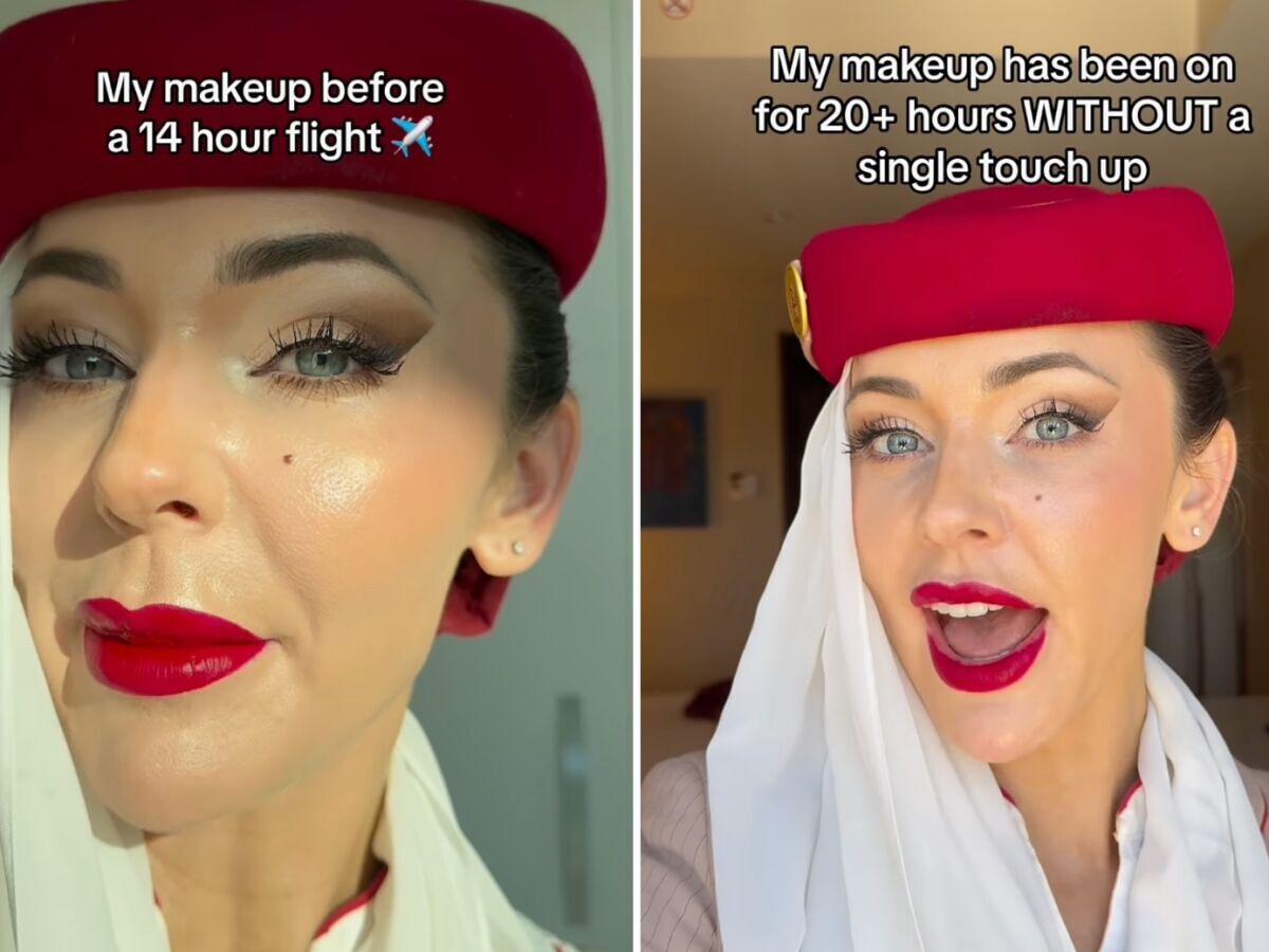 Flight Attendant Shares the Makeup Products She Uses to Look Fresh
