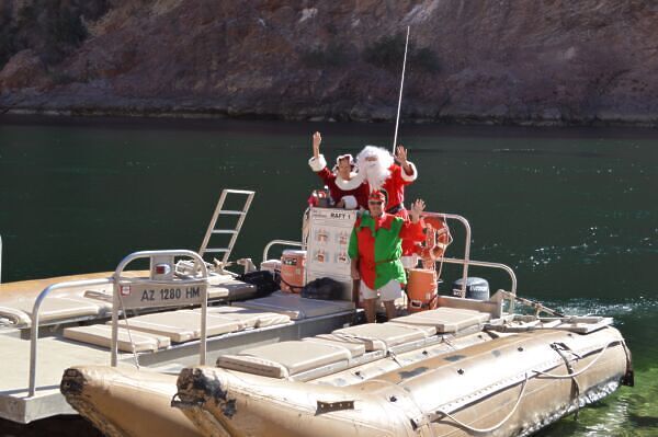 You Can Raft With Santa and His Elves Near the Hoover Dam This Year