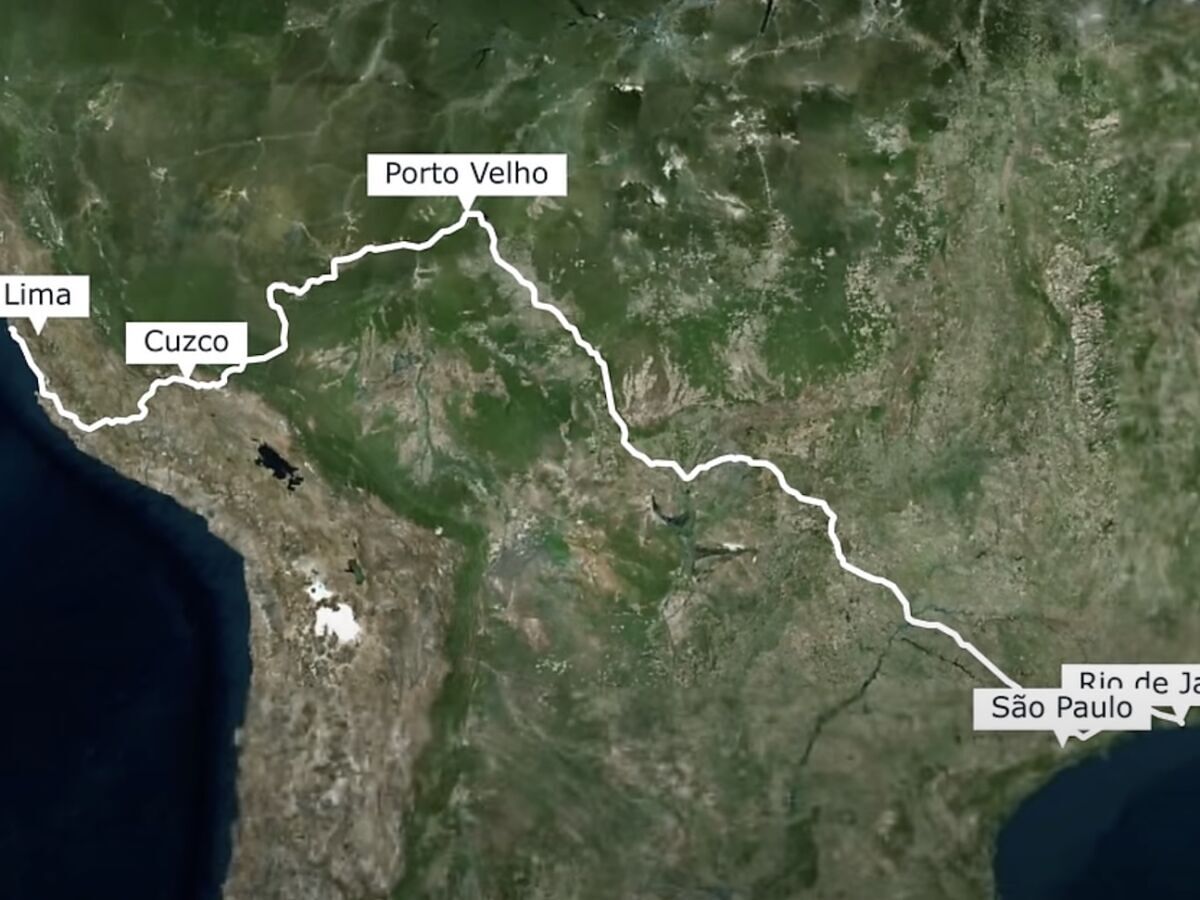 YouTuber Noel Philips Takes the Longest Bus Ride in the World