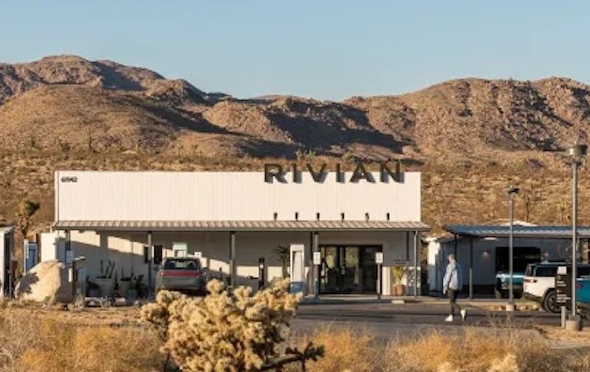 See Inside Rivian's New Joshua Tree Charging Outpost