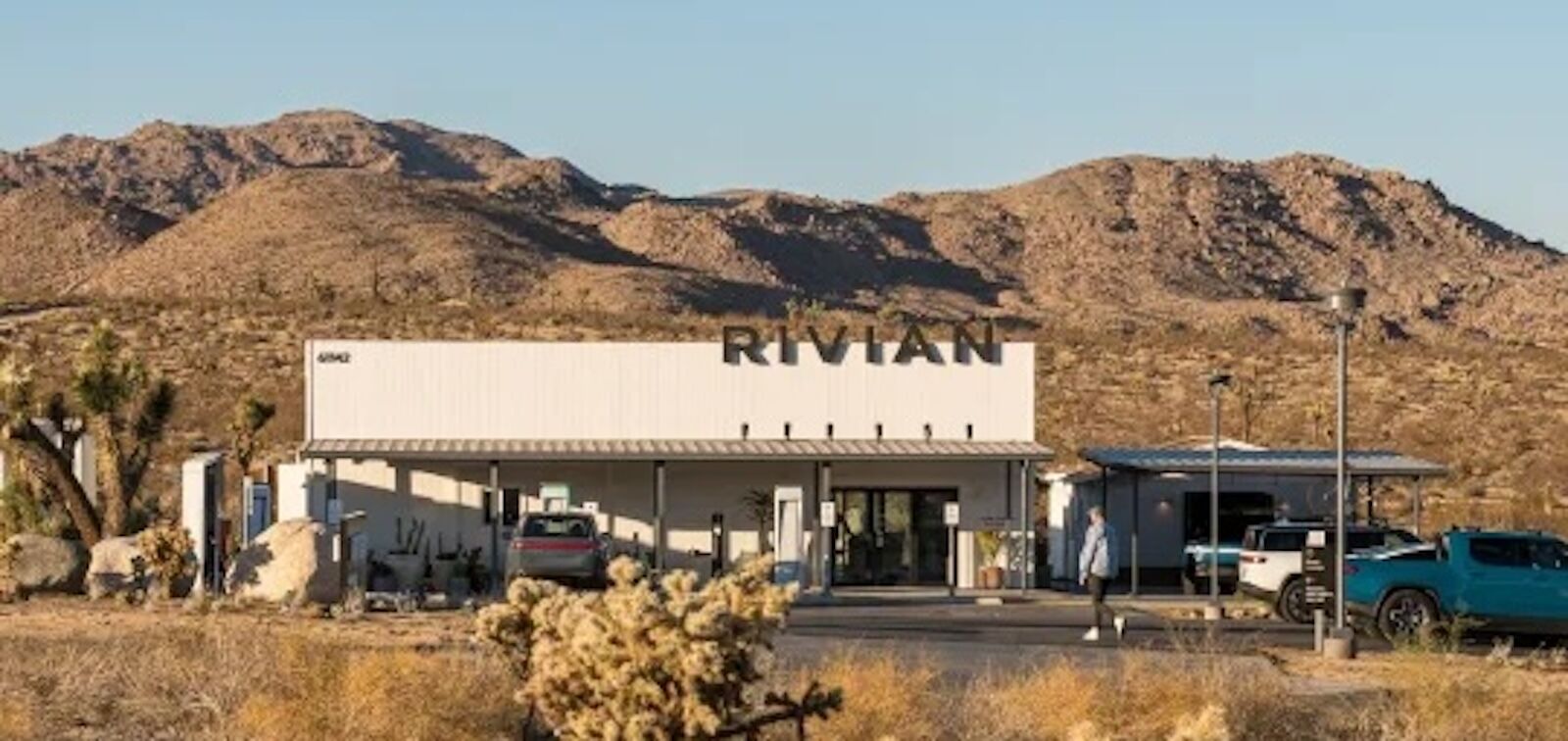 See Inside Rivian's New Joshua Tree Charging Outpost
