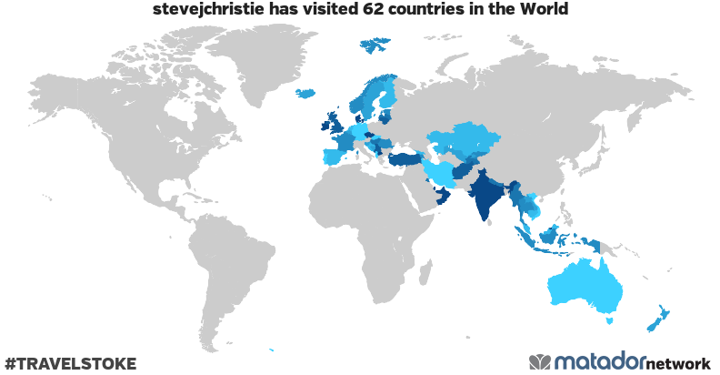 Travel Map | Backpacking the World
